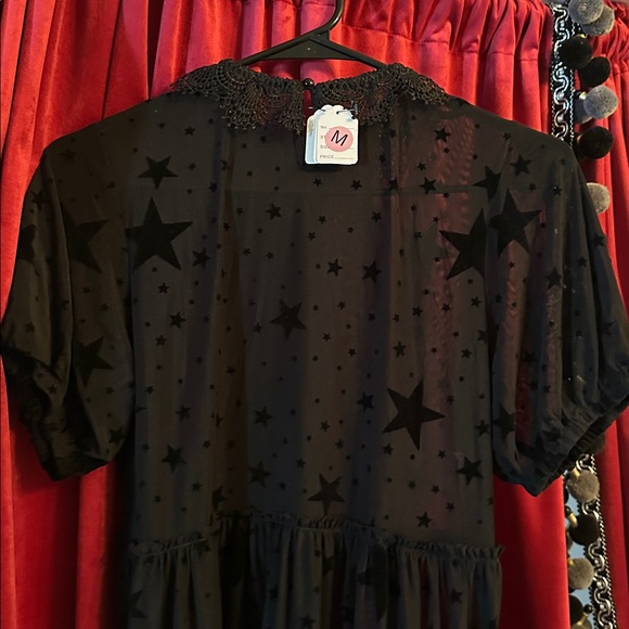 Disturbia | Dresses | Disturbia Goth Star Babydoll Dress | Poshmark